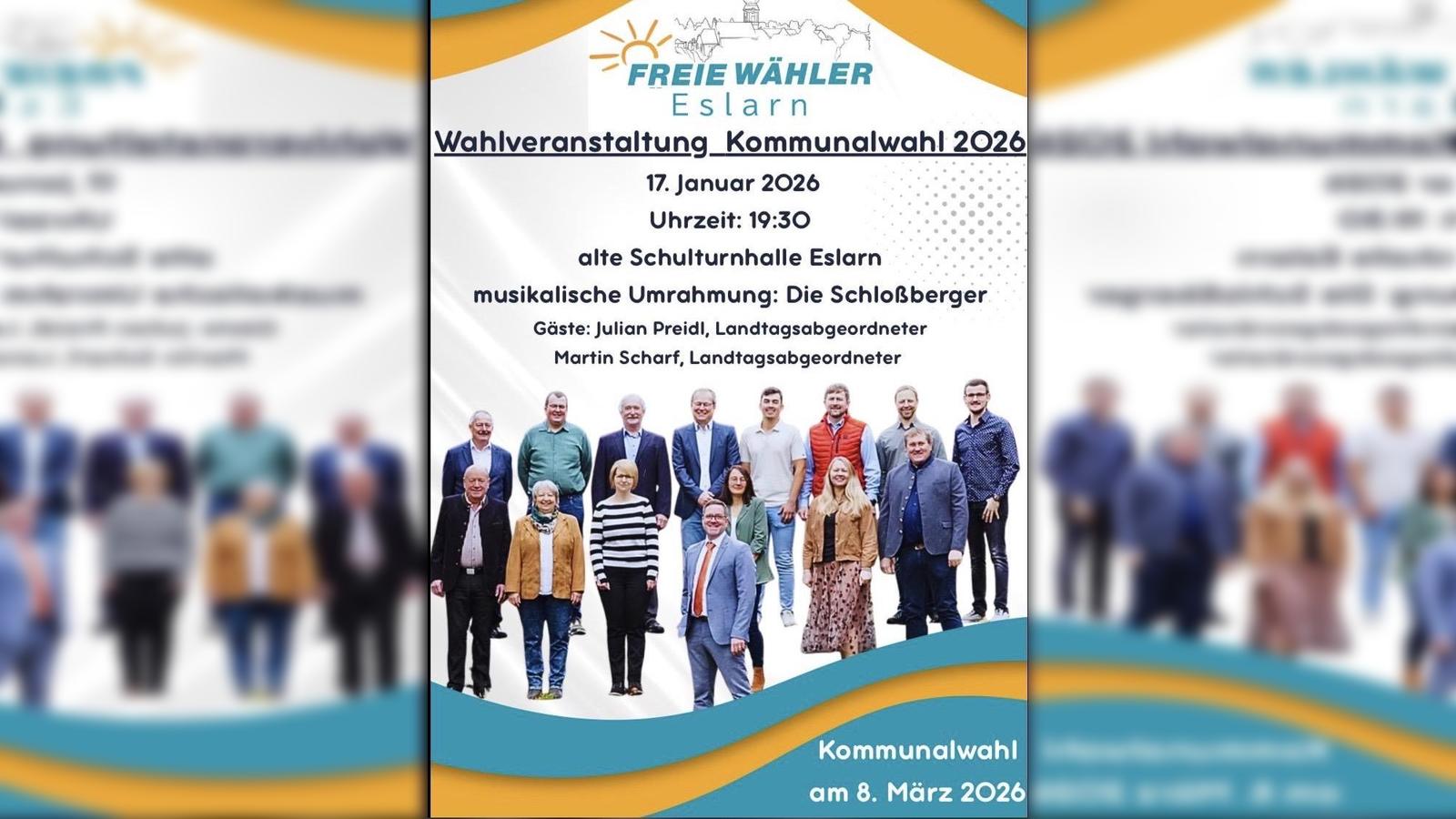 Wahlveranstaltung der FWG | oberpfalzdaheim.de