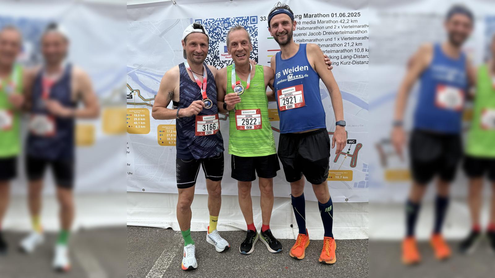 Läufer aus der Nordoberpfalz glänzen beim Regensburg-Marathon ...