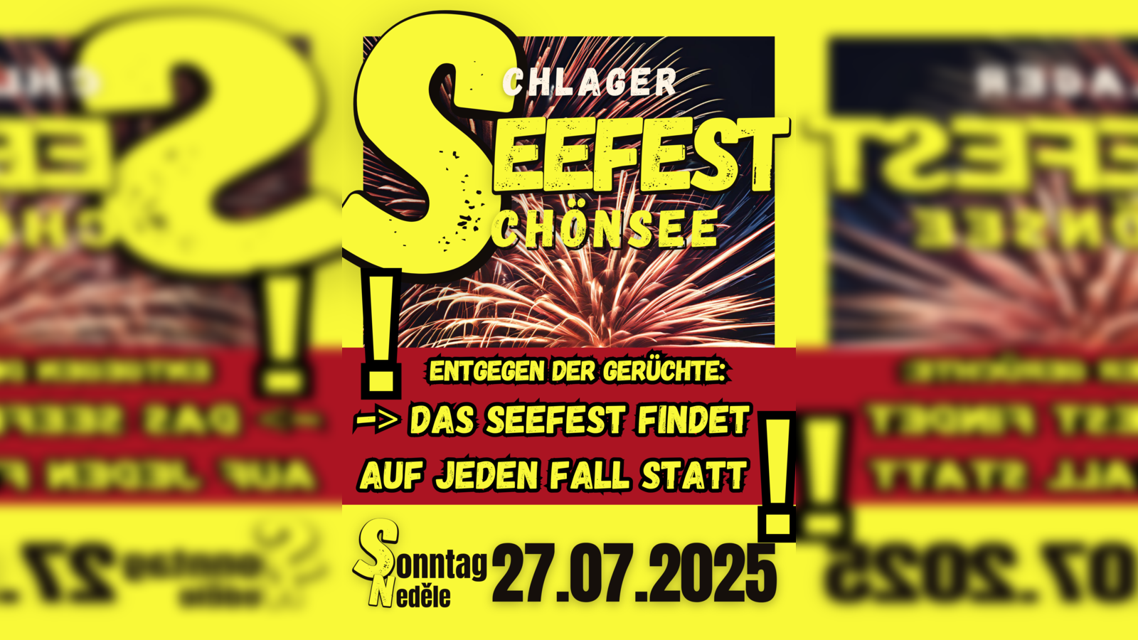 Seefest findet auf jeden Fall statt | oberpfalzdaheim.de