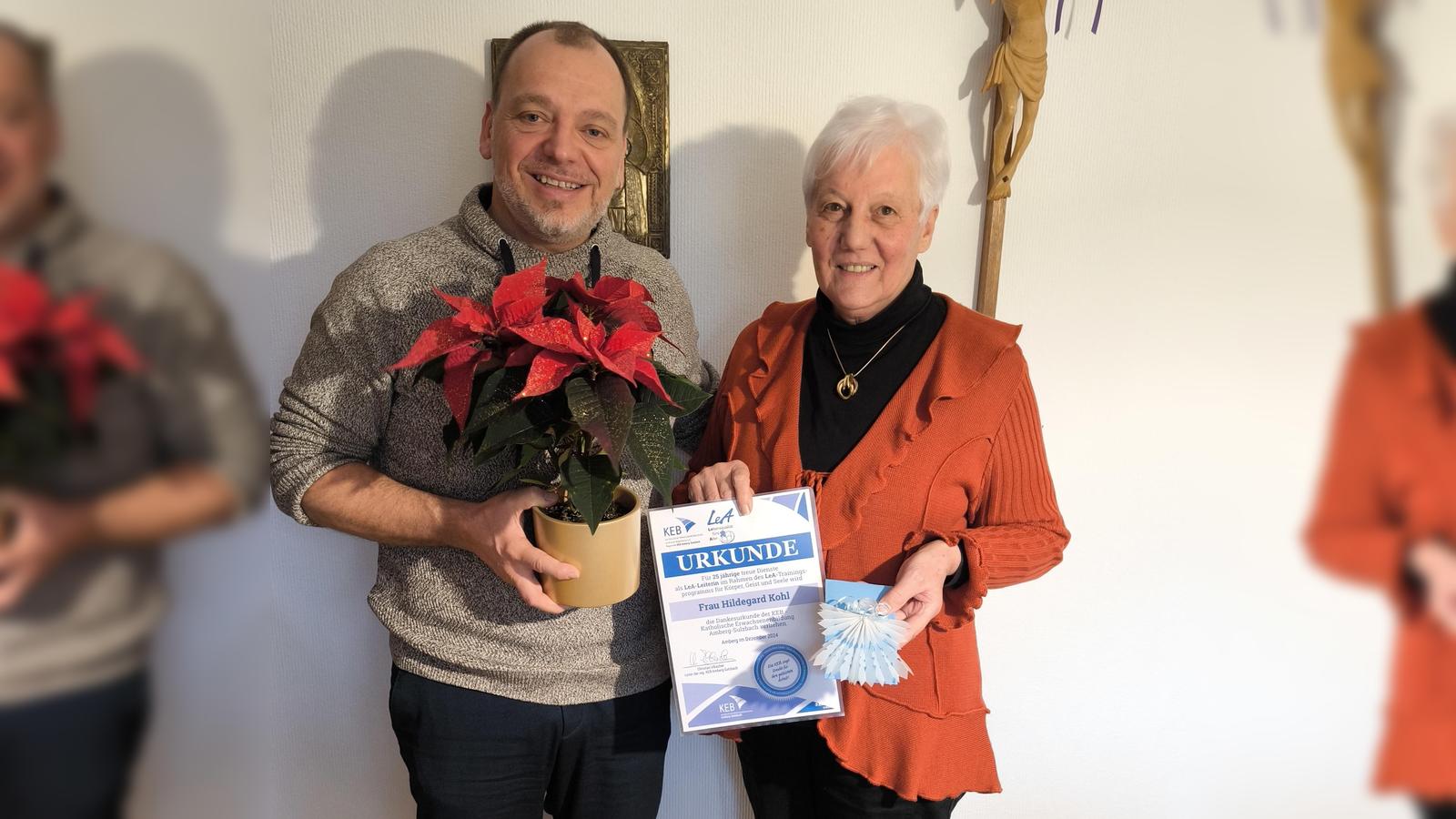 Hildegard Kohl - mehr als 25 Jahre LeA-Leiterin bei der KEB ...