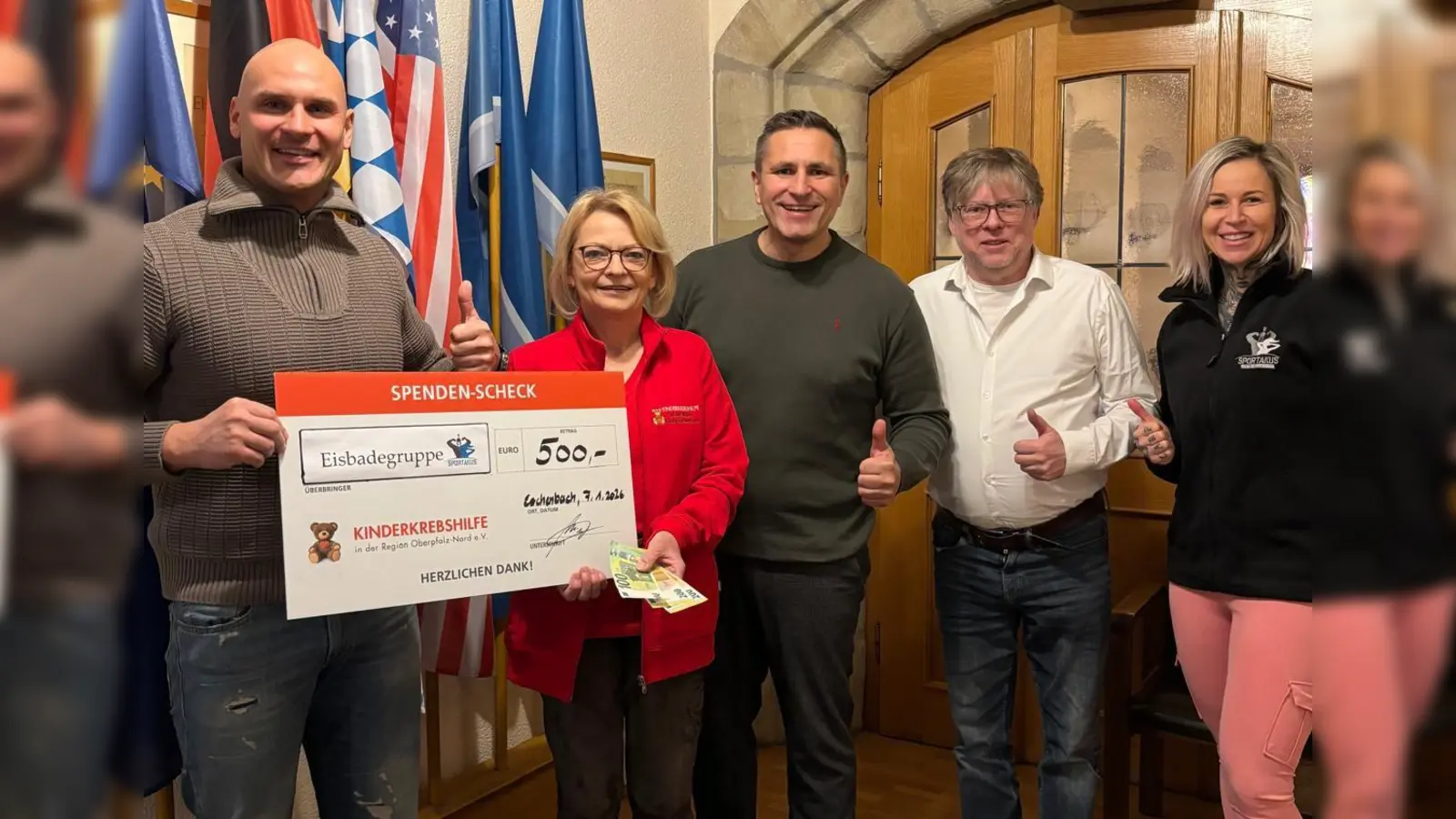 Eisbader spenden für Kinderkrebshilfe | oberpfalzdaheim.de