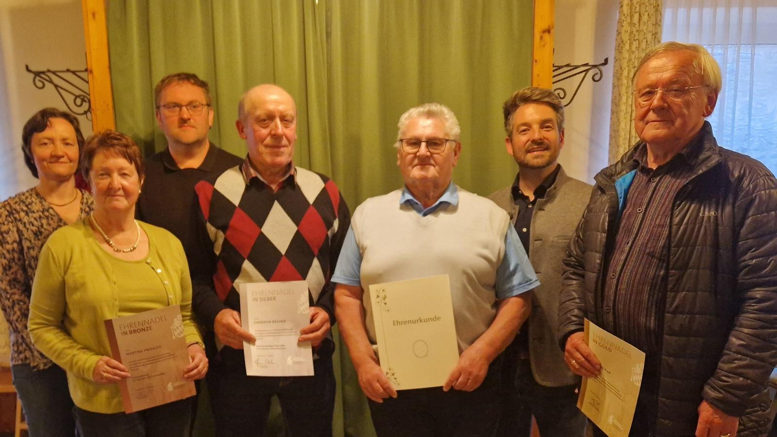 Ehrungen beim Obst- und Gartenbauverein Wiesau | oberpfalzdaheim.de
